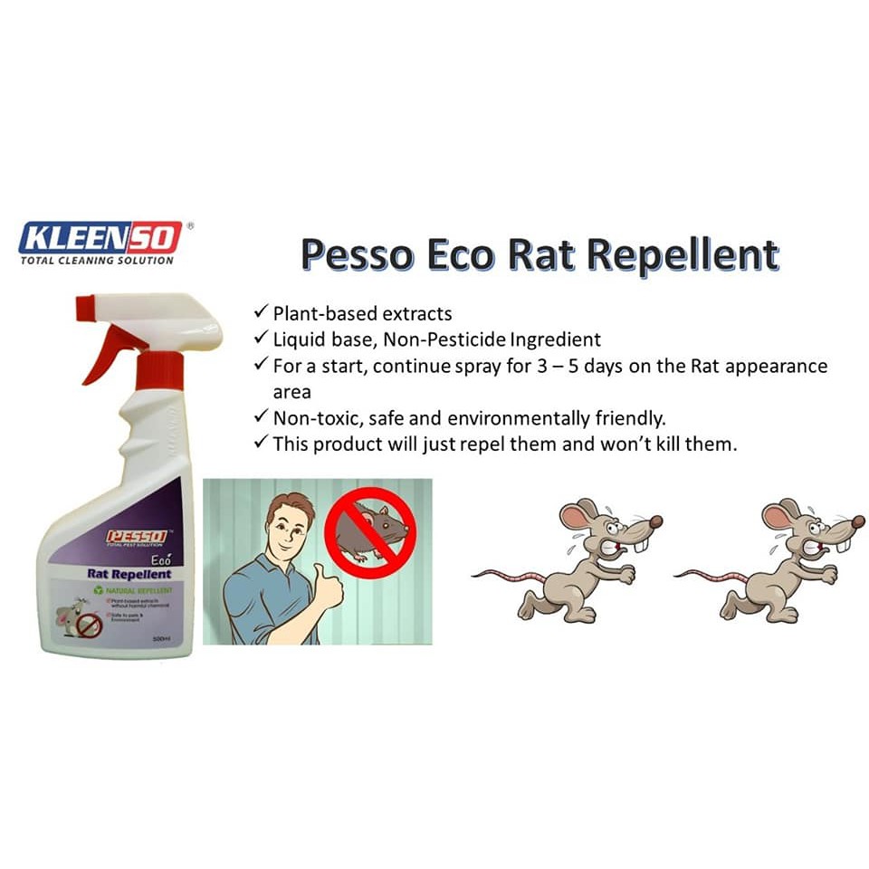 Pesso Eco Rat Repellent 500ML | Shopee Malaysia