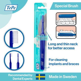 J13C Tepe Implant Orthodontic Toothbrush berus gigi braces toothbrush ...