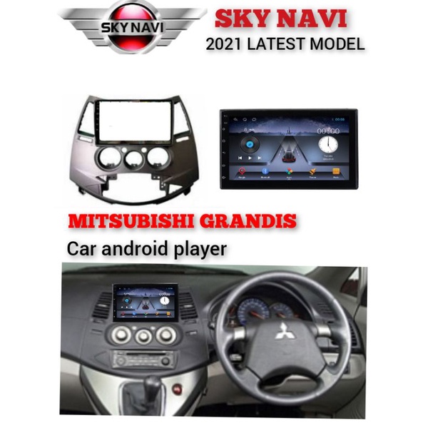MITSUBISHI GRANDIS SKY NAVI HIGH SPEC CAR ANDROID PLAYER | Shopee Malaysia
