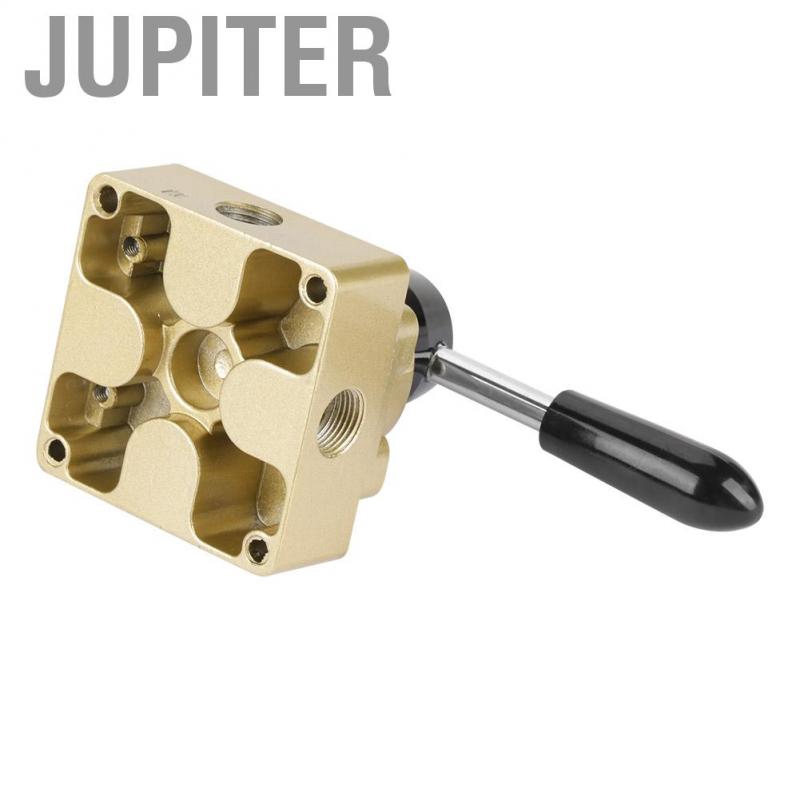 Jupiter HV-03 G3/8 3 Positions 4 Ways Pneumatic Air Flow Control Rotary ...