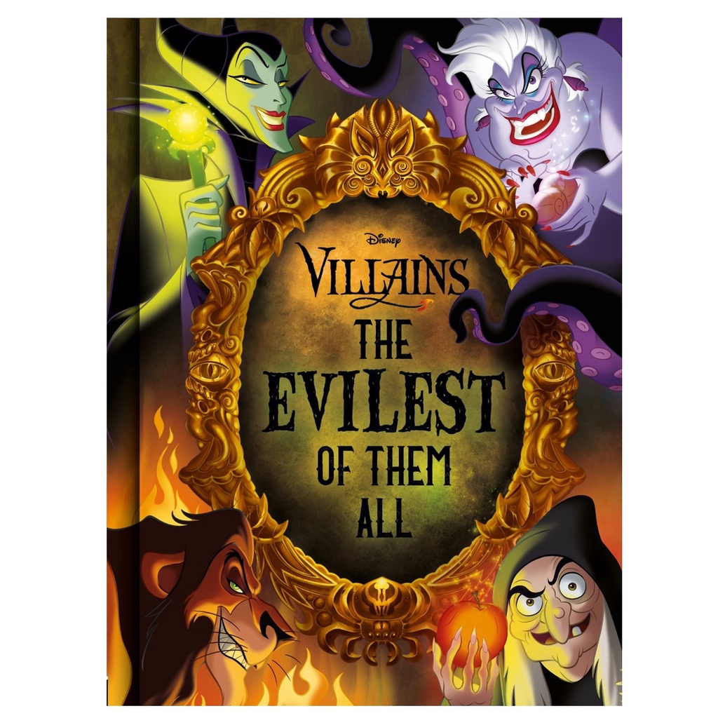 Disney Villains The Evilest of them All Fact Book (6-12 years old ...