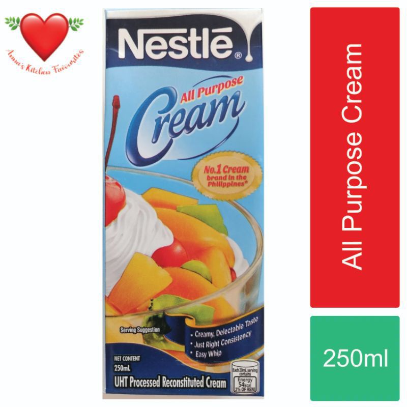 Nestle All Purpose Cream 250ml (Original Philipines) | Shopee Malaysia
