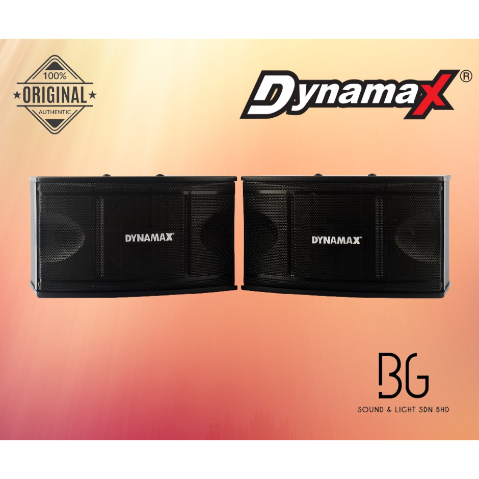 Dynamax cse100 10inch karaoke speaker system | Shopee Malaysia