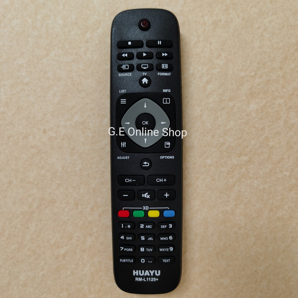 Huayu RM-L1125+ / Philips LED/LCD TV Remote Control (Replacement) | Shopee Malaysia
