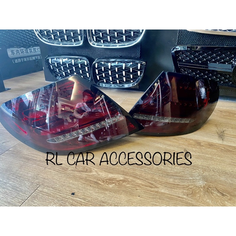 Mercedes Benz W204 Crystal diamond led tail lamp light taillamp ...