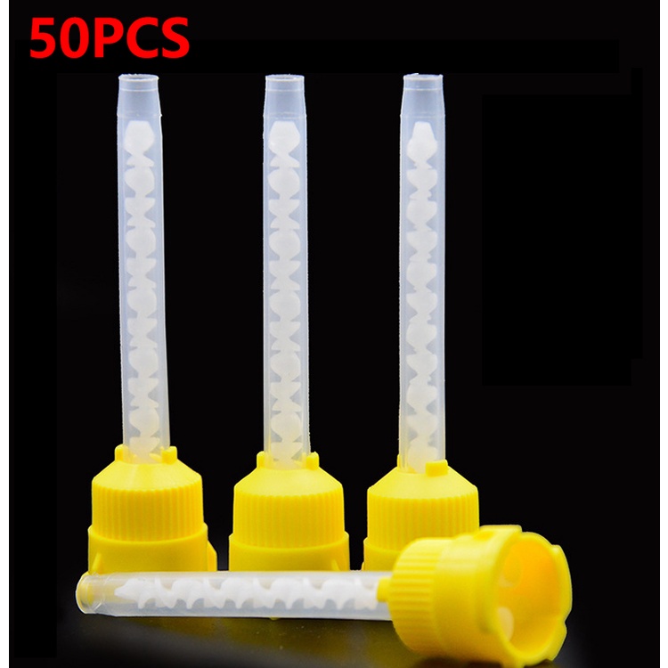 50/100pcs Dental Materials Dentistry Silicone Rubber Conveying Mixing ...