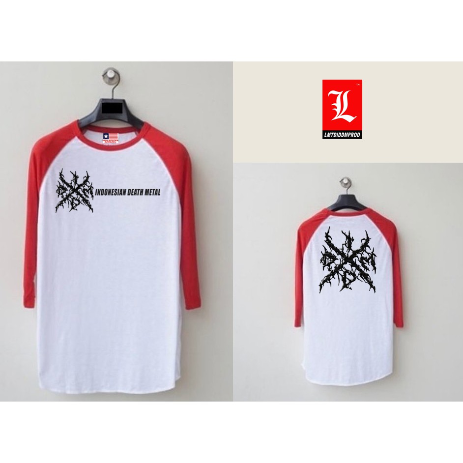 MERAH PUTIH Raglan Red And White logo One | Shopee Malaysia