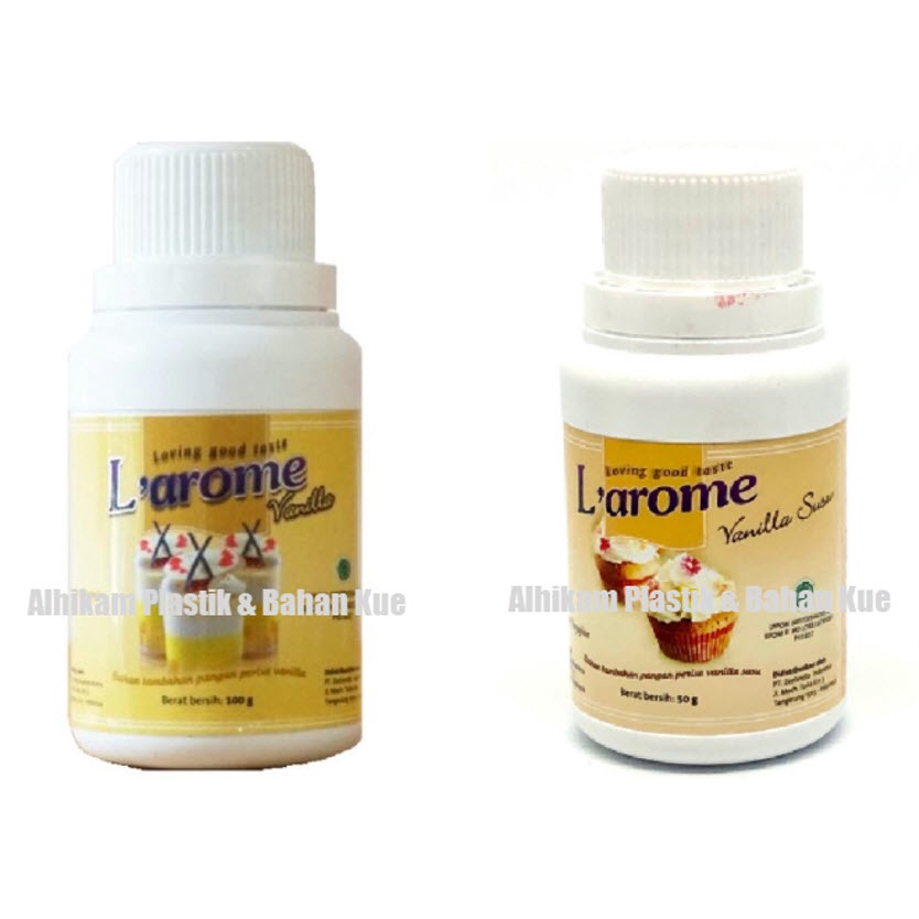 Larome Vanilla Milk Powder 50gr - Larome Vanilla Liquid 100gr/Panili ...