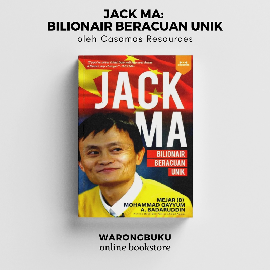 Casamas Resources - Jack Ma: Bilionair Beracuan Unik | buku jack ma | Shopee Malaysia