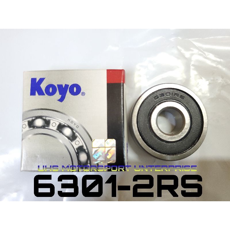 Koyo bearing 6301-2RS | Shopee Malaysia