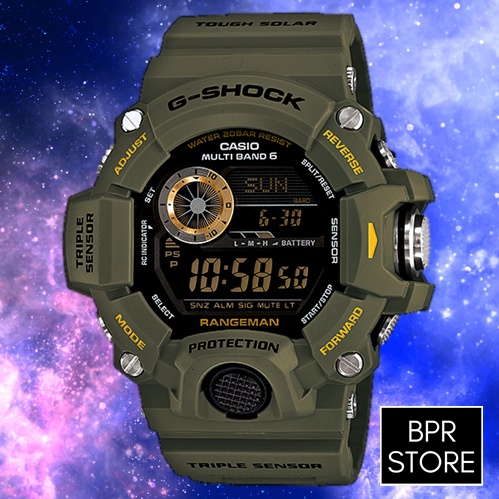 G-SHOCK ORIGINAL GW-9400-3 (RANGEMAN OLIVE GREEN / RANGEMAN THOR ...
