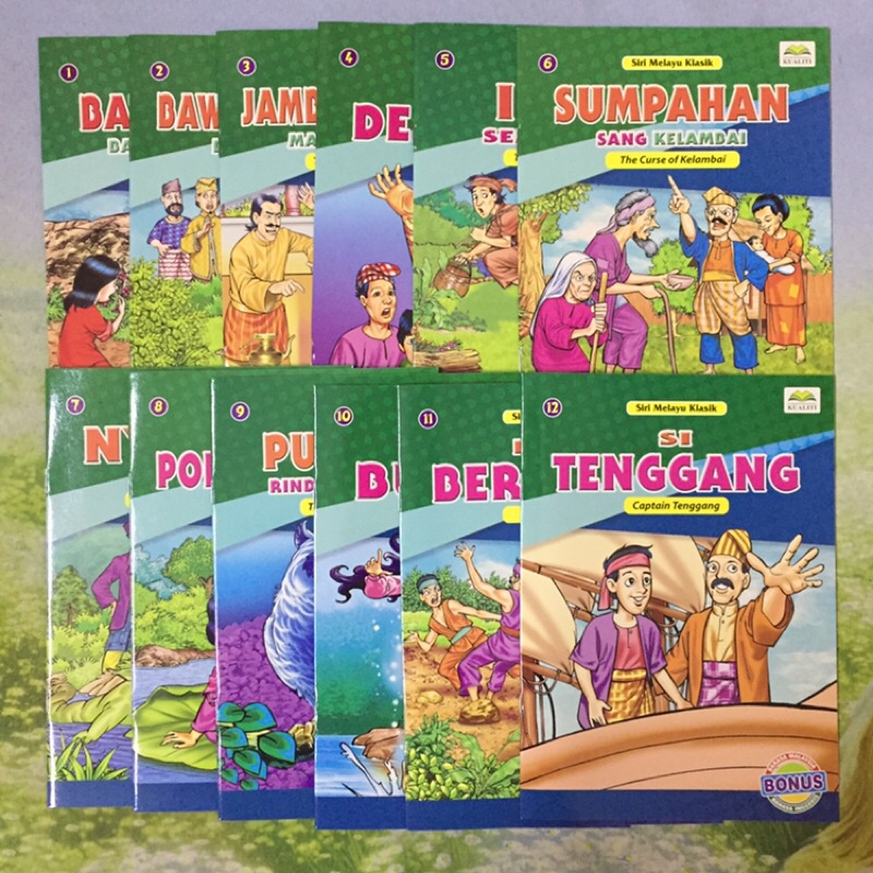 🦟Buku cerita Siri Melayu Klasik / Cerita Rakyat | Shopee Malaysia