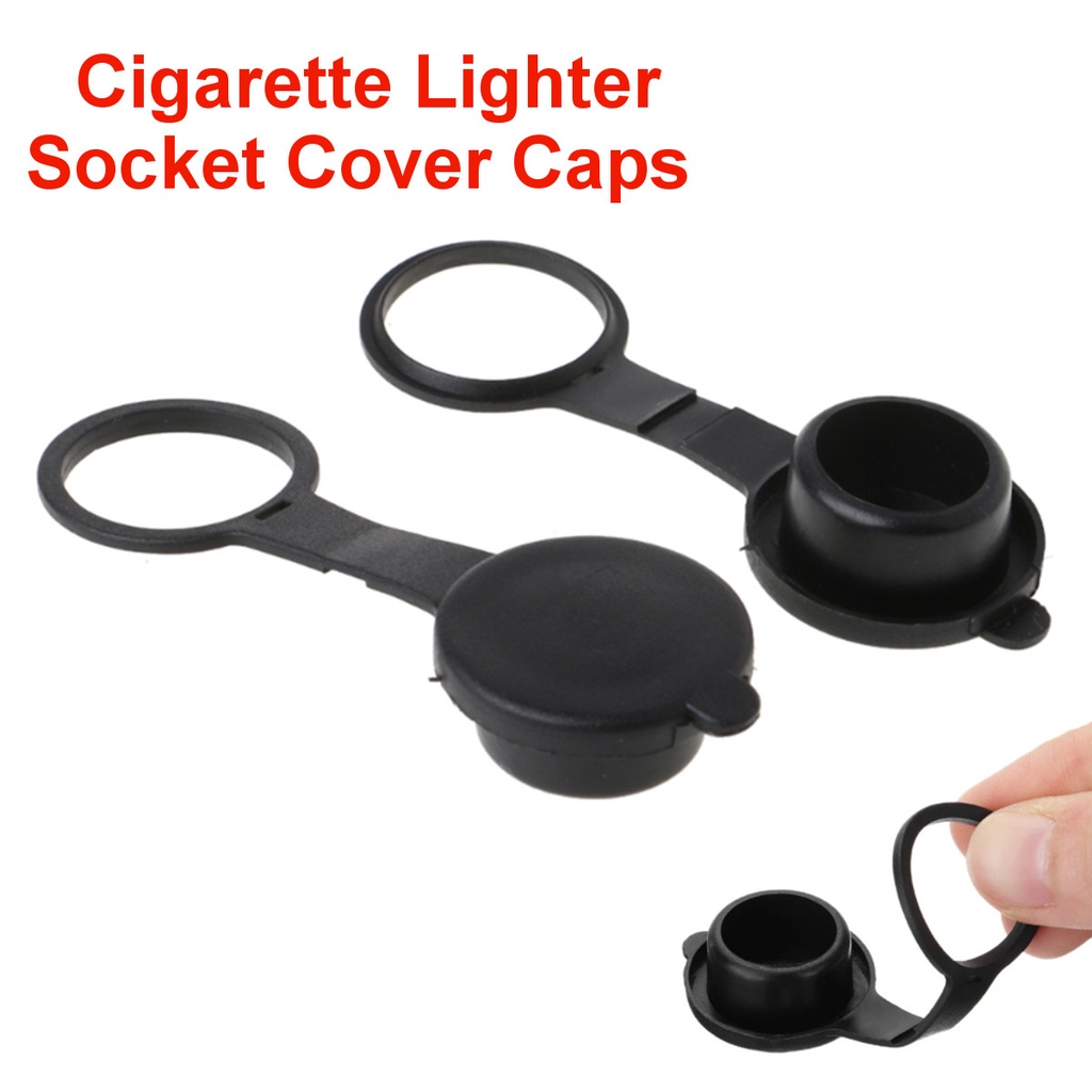Universal 12V Car Cigarette Lighter Socket Lid Waterproof Cover Cap ...