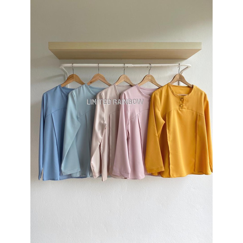 Riley Blouse Ready Stock | Shopee Malaysia