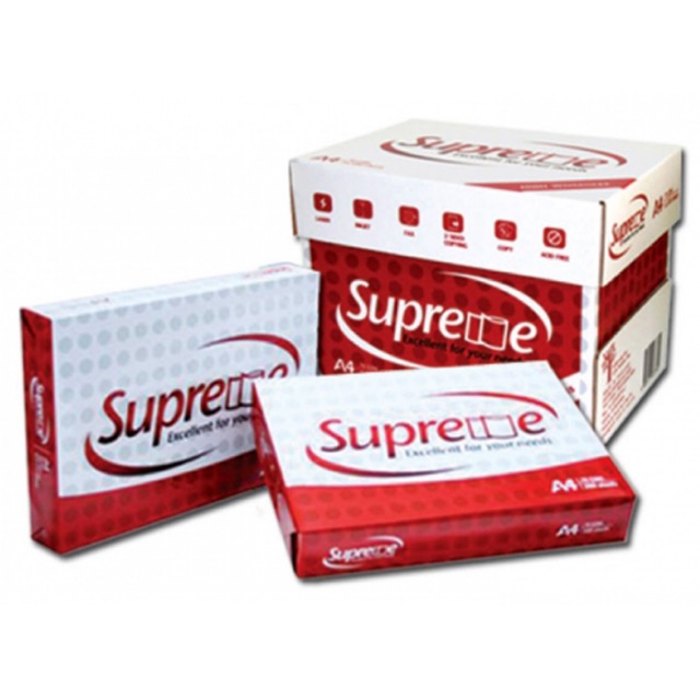 Supreme A4 Plain Paper 70Gsm ~500 sheets (Similar to Double A’s Quality ...