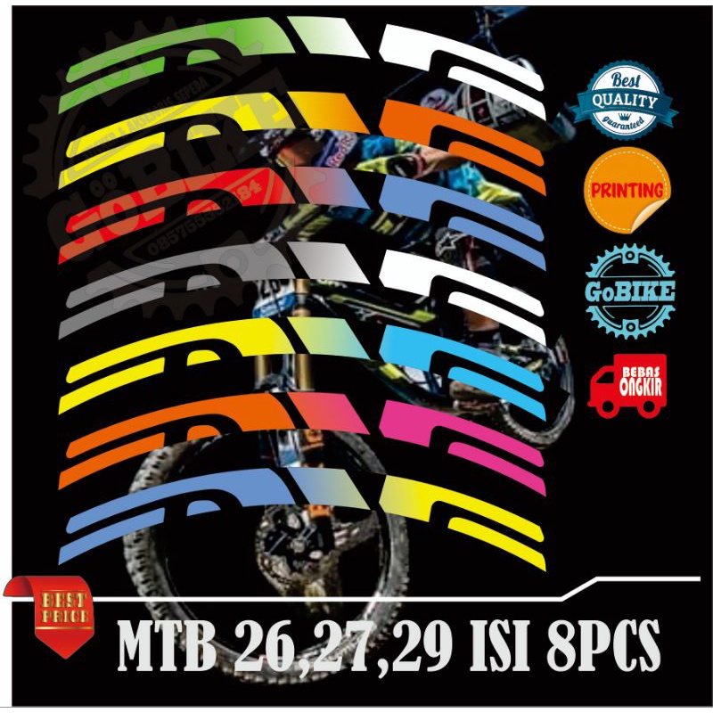 Seli enve folding bicycle rim rim decal sticker | Shopee Malaysia