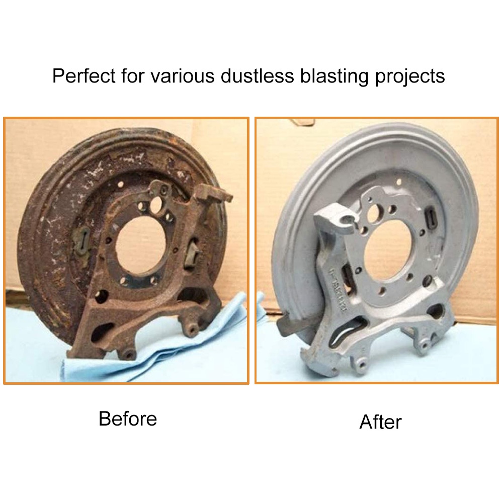 Portable Gravity Sandblasting Gun 90 psi Pneumatic Mini Aerodynamic ...