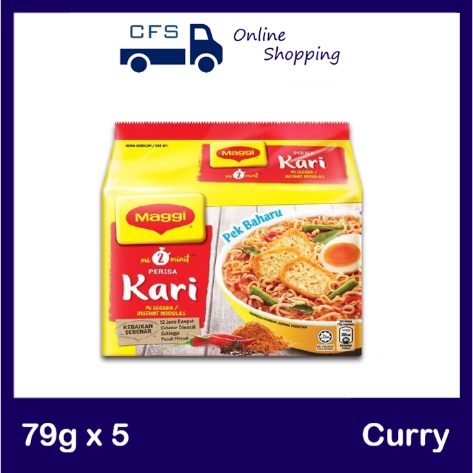 MAGGI Two Minute Curry (79g x 5 Packs) | Shopee Malaysia