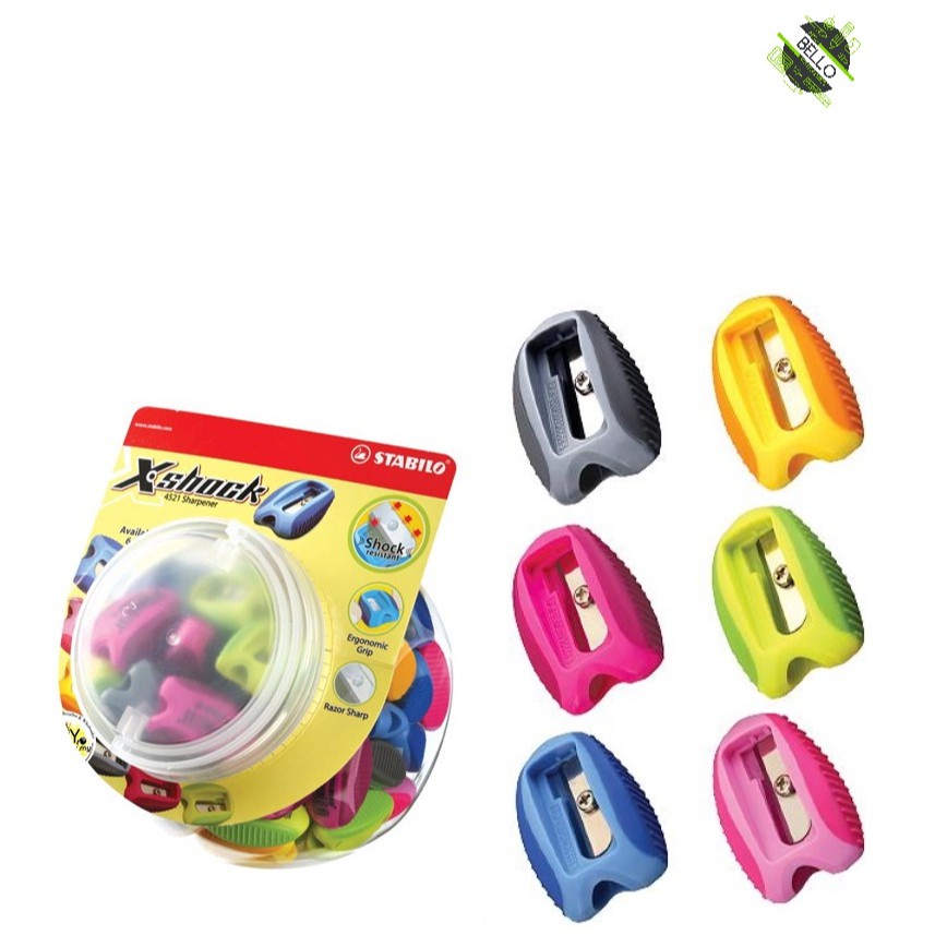 Stabilo X Shock Pencil Sharpener (pcs) | Shopee Malaysia
