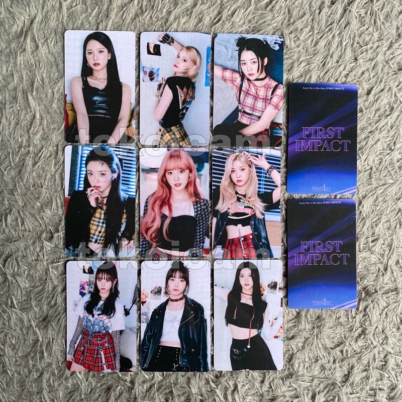 Photocard KEP1ER First Impact ver 2 Wadada | Yujin Bahiyyih Hikaru Yeseo Chaehyun Dayeon Mashiro ...