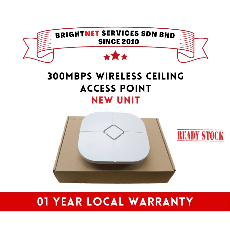 300Mbps Wireless Ceiling Access Point | Shopee Malaysia