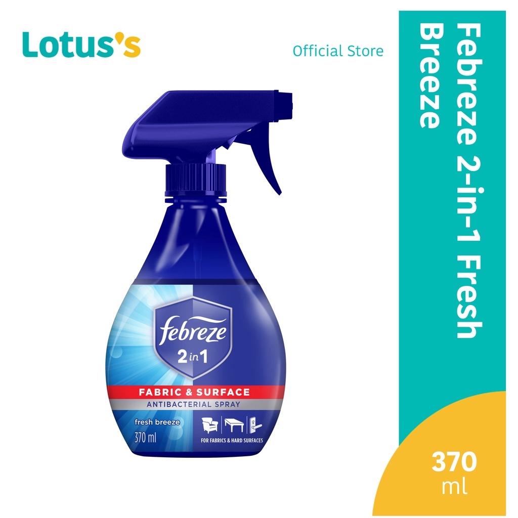 Febreze 2 In 1 Fresh Breeze Bottle (370ml) [Exp 2024-12-01] | Shopee ...