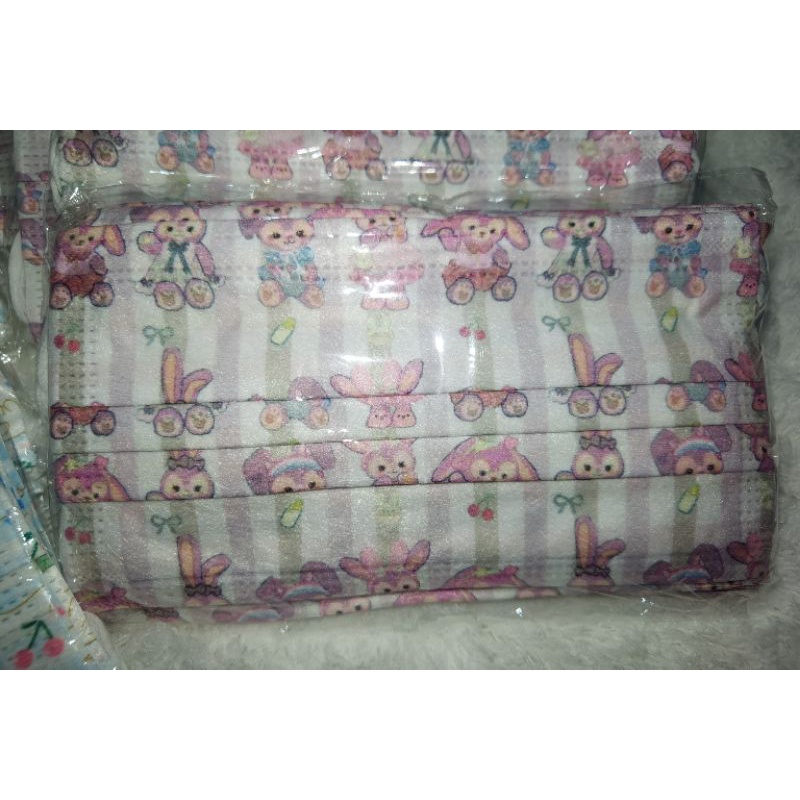 Sanrio Cinnamon Baby Blue Stella Lou Purple Pink Melody 3 Ply Cartoon ...