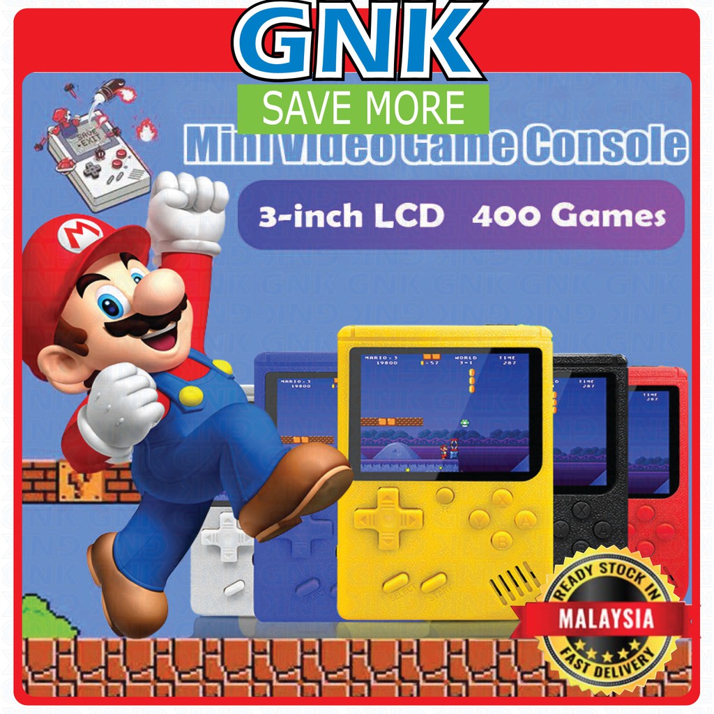 [ GNK ]READY STOCK Original Retro Mini Gameboy Game Console Built-in ...