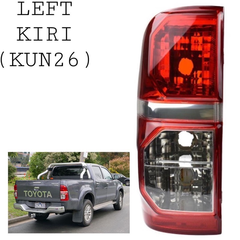 Toyota Hilux Vigo KUN26 Facelift New Model Baru Rear Left Kiri Tail ...