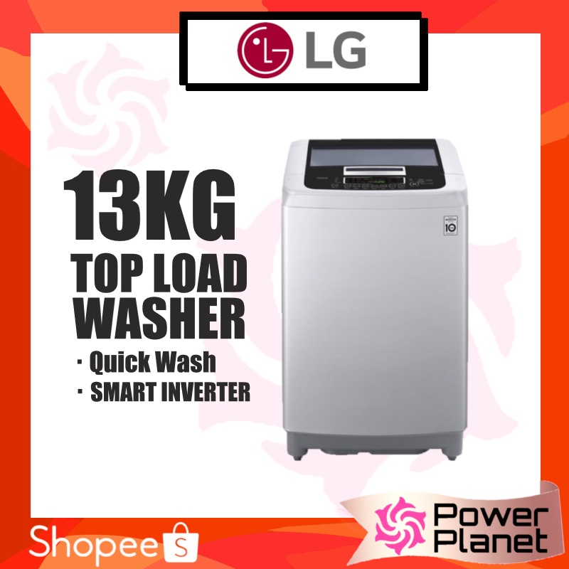 LG 13kg T2313VSPM Top Load Inverter Washer ( 5 stars ) / T2313VSABE Smart Inverter ( Black , 4 ...
