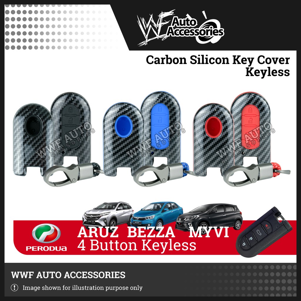 Perodua Aruz / Myvi 2018 / Bezza 2018 to 2025 Smart Entry Keyless Key ...