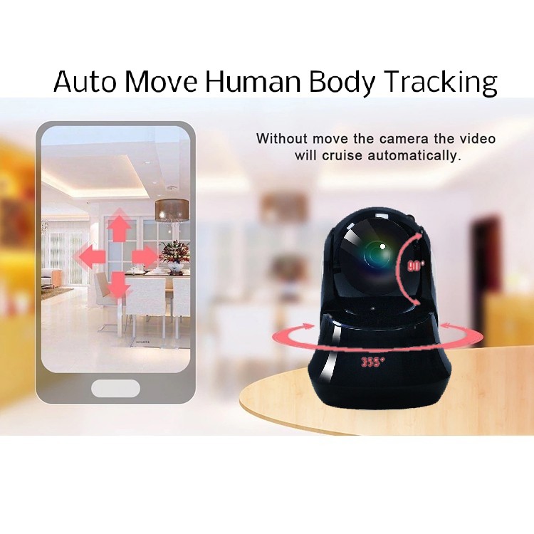 💥Ready Stock💥CARECAM Auto Human Body Tracking CCTV Home Security ...