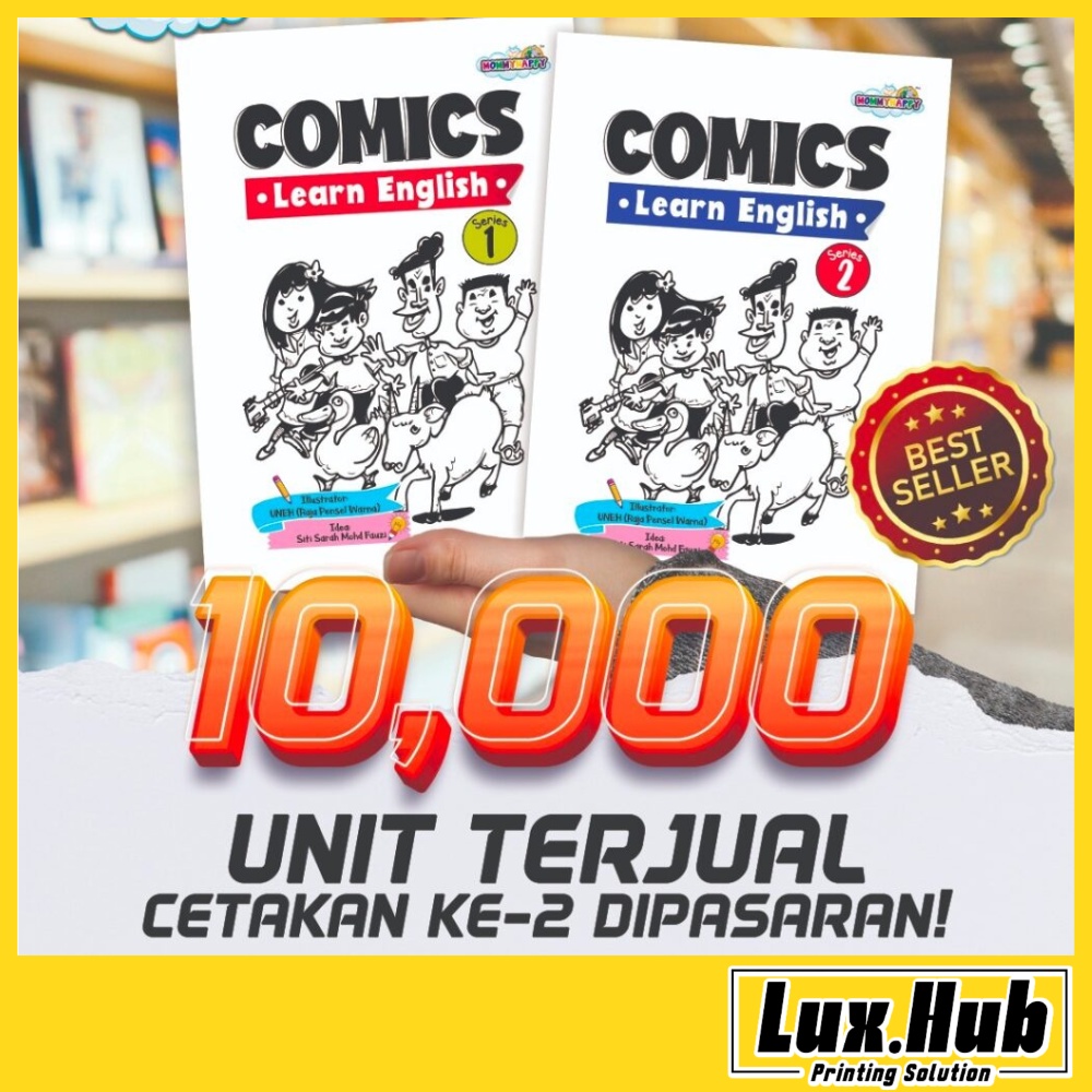 Comics Learn English Siri 1 & 2 | Siri Komik Pendidikan Mommy Happy ...