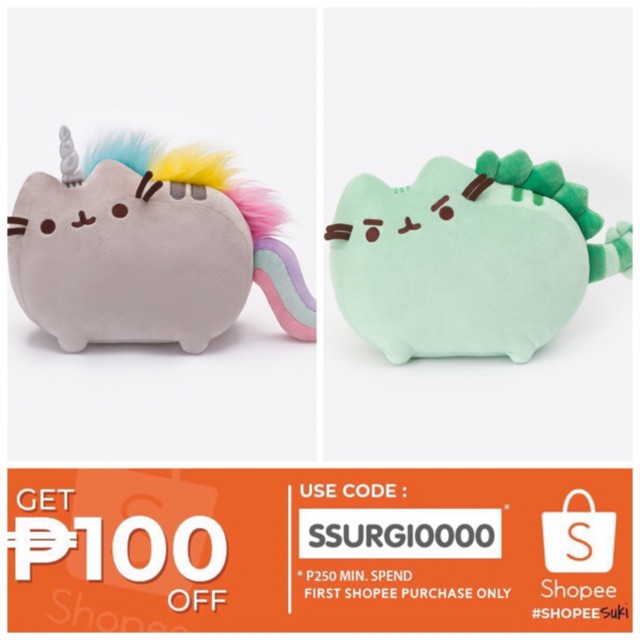 ON HAND Pusheen (Pusheenosaurus Pusheenicorn) Stuffed Toy | Shopee Malaysia