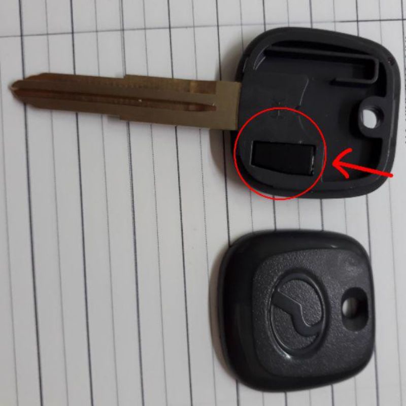Perodua Myvi Transponder Key DH GDH with chip | Shopee Malaysia