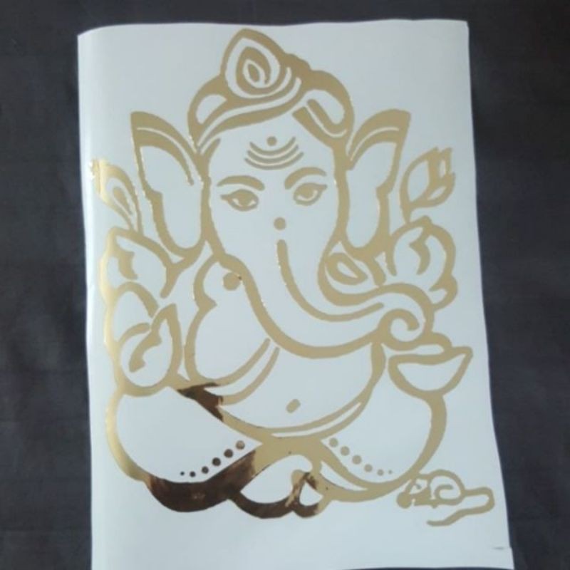 Customised decal sticker for car / glass hindu/ Indian God image/ jesus ...