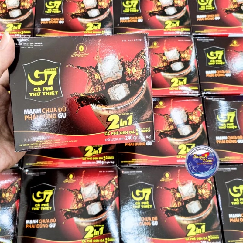 G7 Cafe Hoa Tan Den 2 In 1 240G (15Goi x 16G) | Shopee Malaysia