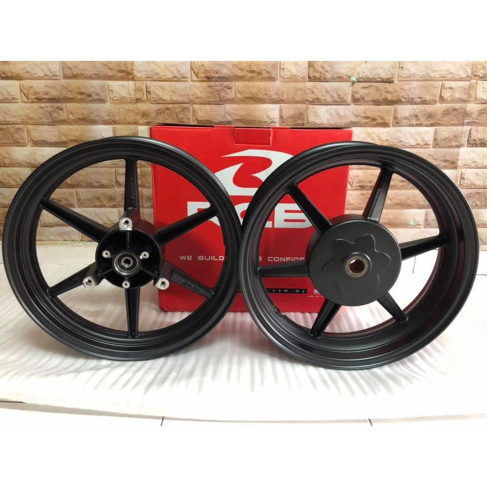 NVX 155 AEROX RCB SPORT RIM SP811 (2.50/3.50) ( GOLD / MATT GREY ...