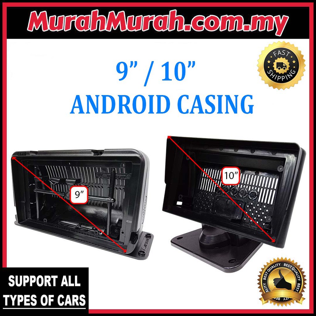 Universal Car Android Player Casing 9 inch / 10 inch Dashboard 9" / 10 ...