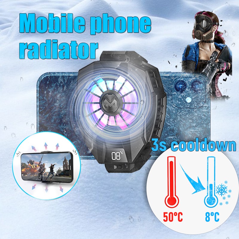 MEMO mobile phone radiator fan game water-cooled fan semiconductor ...