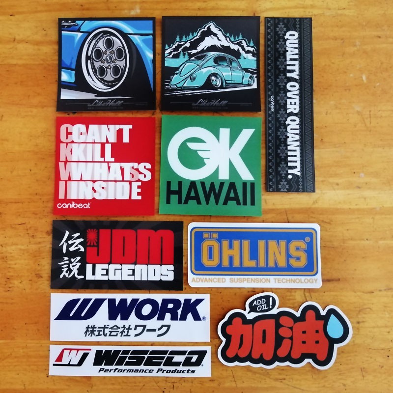 Automobile & Bumper 3M vinyl sticker with lamination batch 018 | Shopee ...