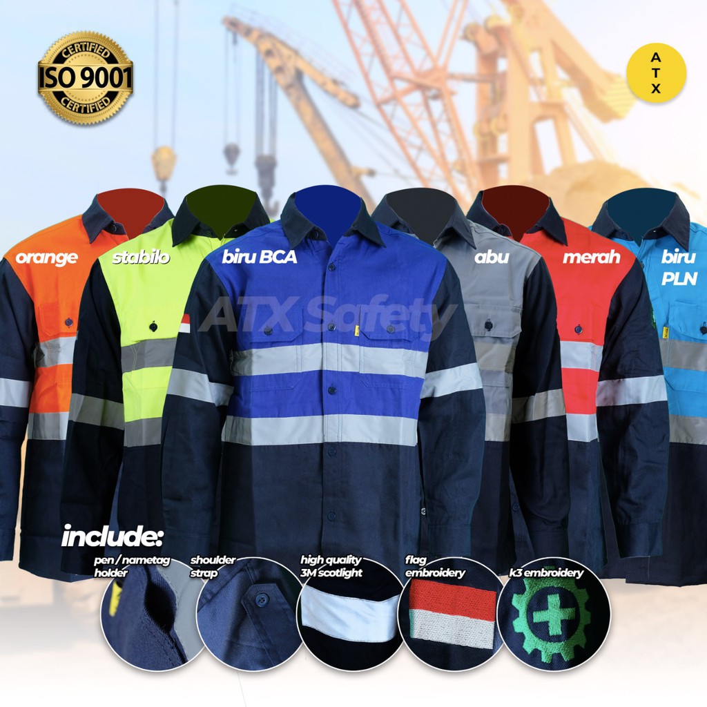 Wearpack Safety Long Sleeve Work Clothes Combination from ATX Brand ...
