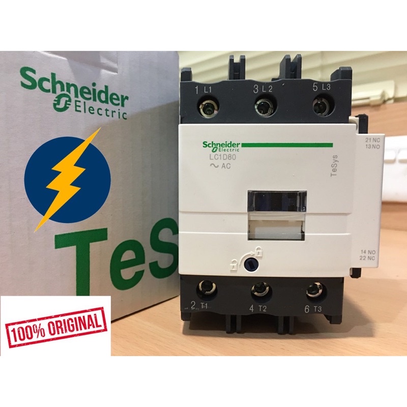 contactor schneider LC1 D80 M7 240v | Shopee Malaysia