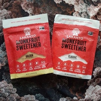 Luo Han Diet Sugar White Fruit & Yellow | Lakanto Monkfruit Sweetener ...