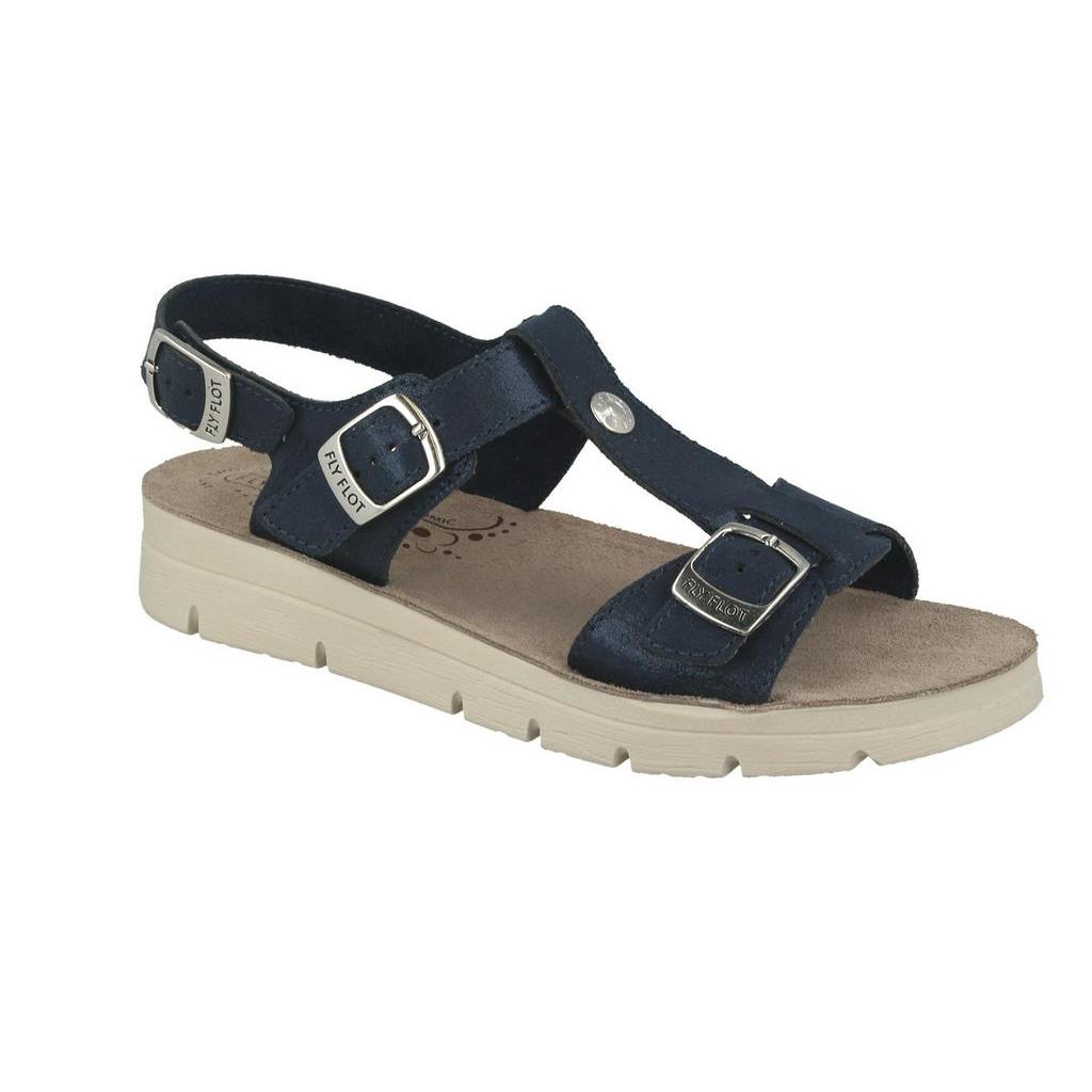 FLY FLOT CLOTH WOMAN SANDAL BLUE ( 56F15ZS ) | Shopee Malaysia