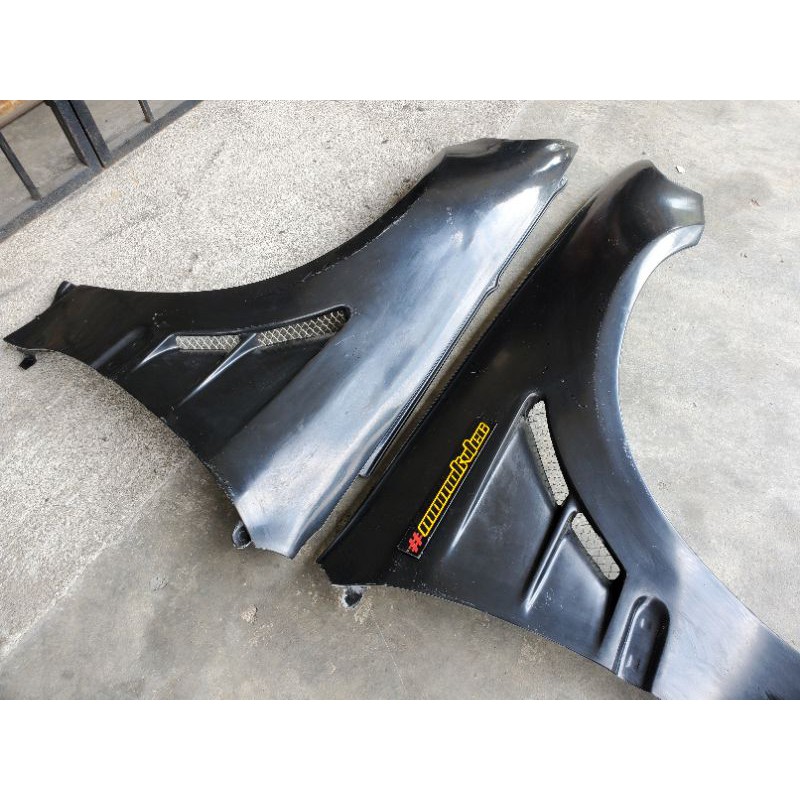 HONDA CIVIC EG6 SR3 & EG9 SR4 FENDER JS RACING FIBER #MOMOKVTEC ...