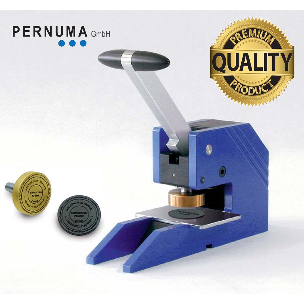 PERNUMA Manual Embossing Machine Microset - Logo Stamping Machine Cop ...