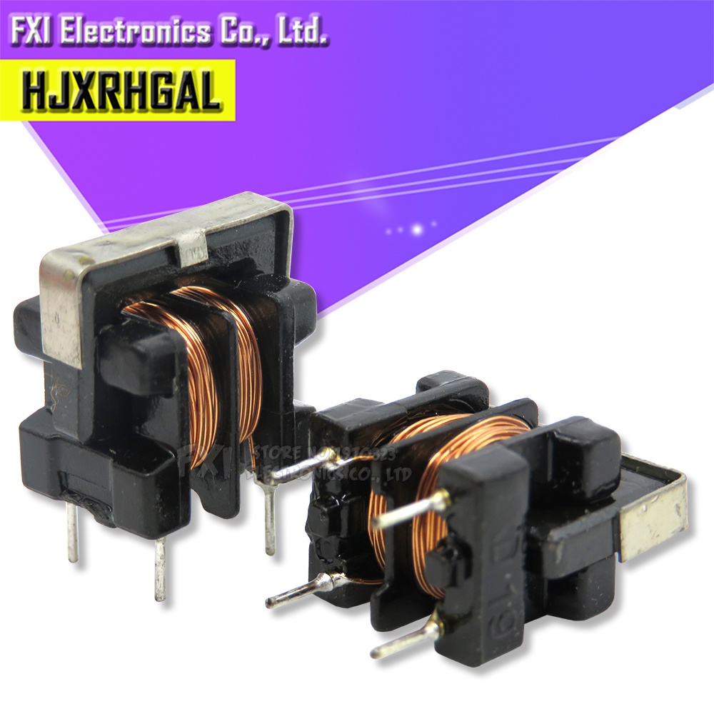 5PCS UU9.8 UF9.8 Common Mode Choke Inductor 10mH 20mH 30mH 40mH 50mH For Filter Inductance Pitch ...