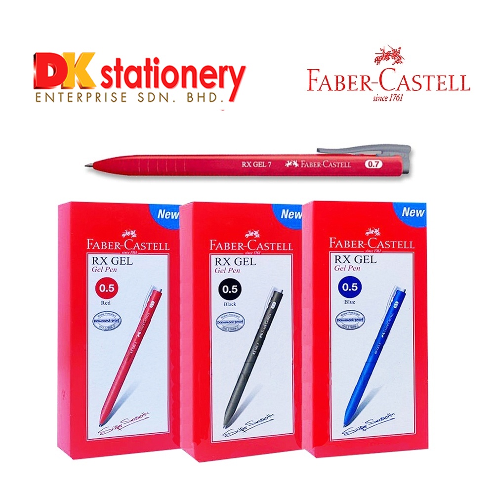 Faber-Castell RX Gel Pen I 10Pcs / Box | Shopee Malaysia