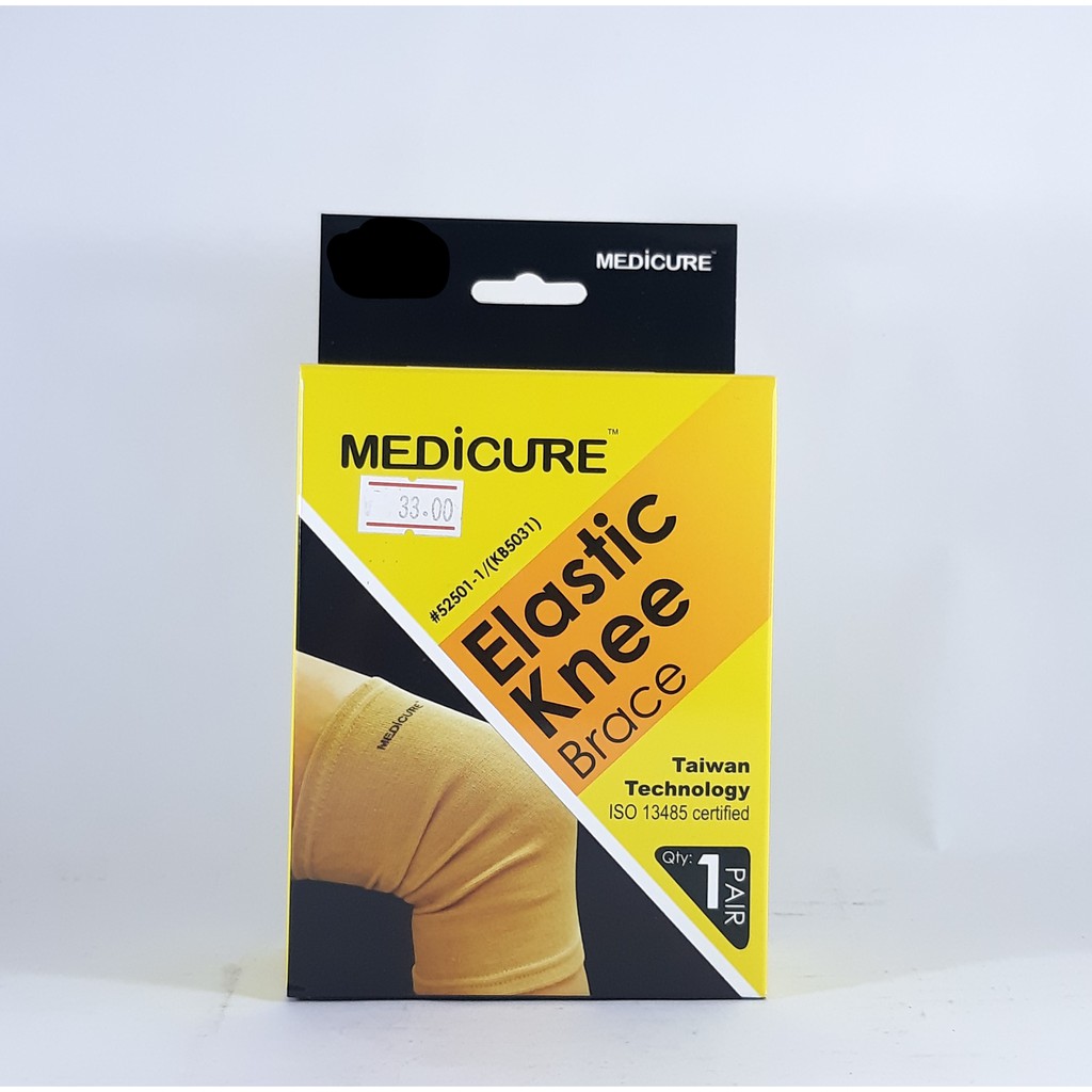 MEDICURE ELASTIC KNEE SUPPORT (1PAIR) | Shopee Malaysia